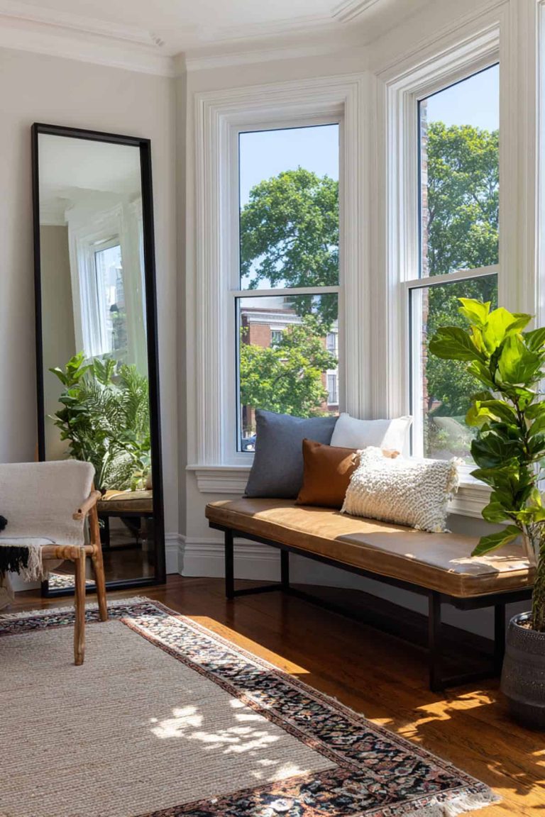 26 Bay Window Decorating Ideas That Change the Whole Room