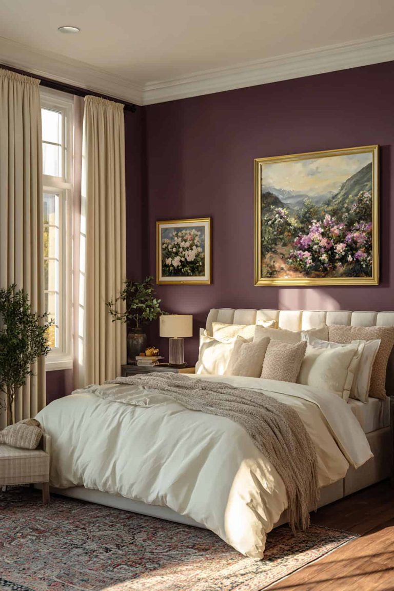 14 Elegant And Modern Plum Paint Colors