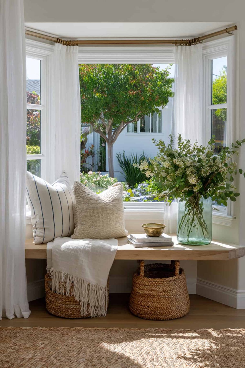 26 Bay Window Decorating Ideas That Change the Whole Room