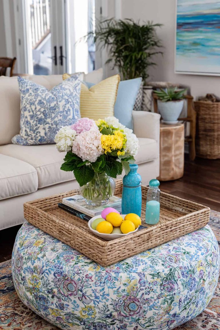 39 Spring Decor Ideas That Make Living Rooms Feel Brand New