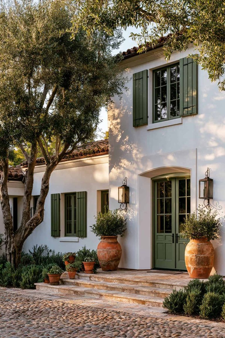 18 Must-Choose Shutter Colors For a White House